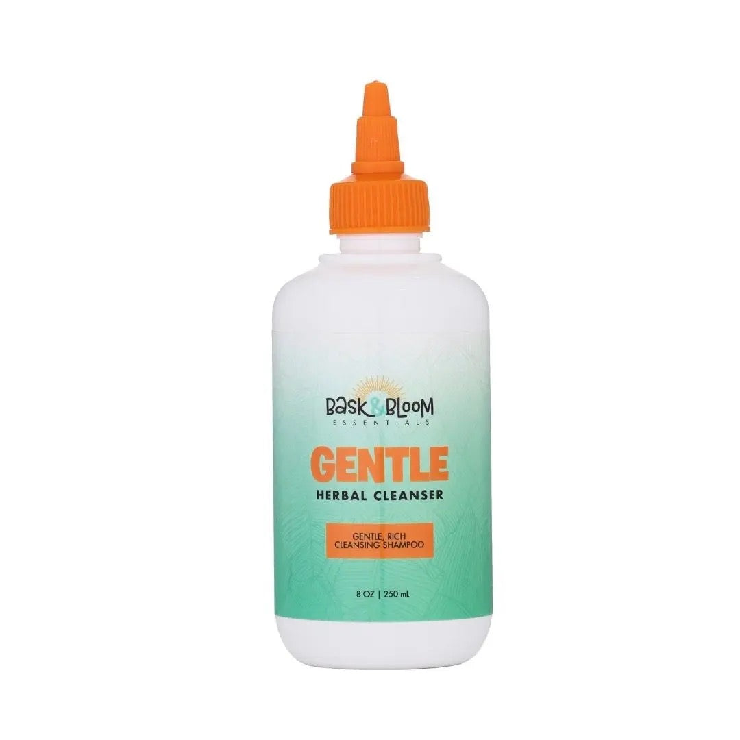 Bask & Bloom Gentle Herbal Cleanser – Kinks & Curls Boutique